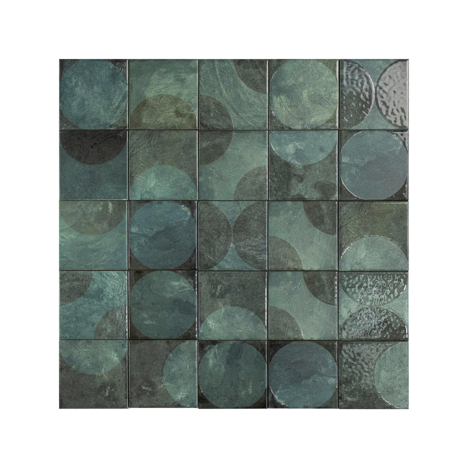 Stardust Eclipse Forest Green Porcelain Tile – Tiles of Lucca