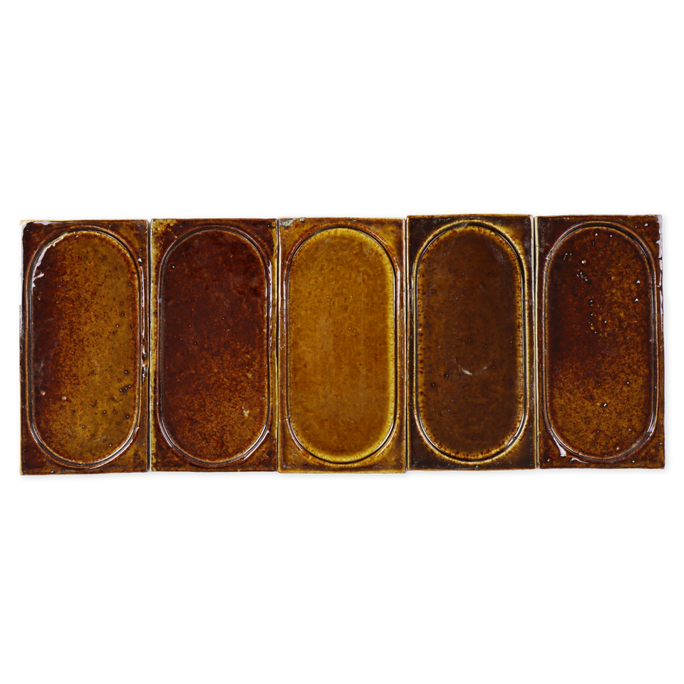 Bitter Brown Arco 3x6 Glossy Stoneware Tile – Tiles of Lucca