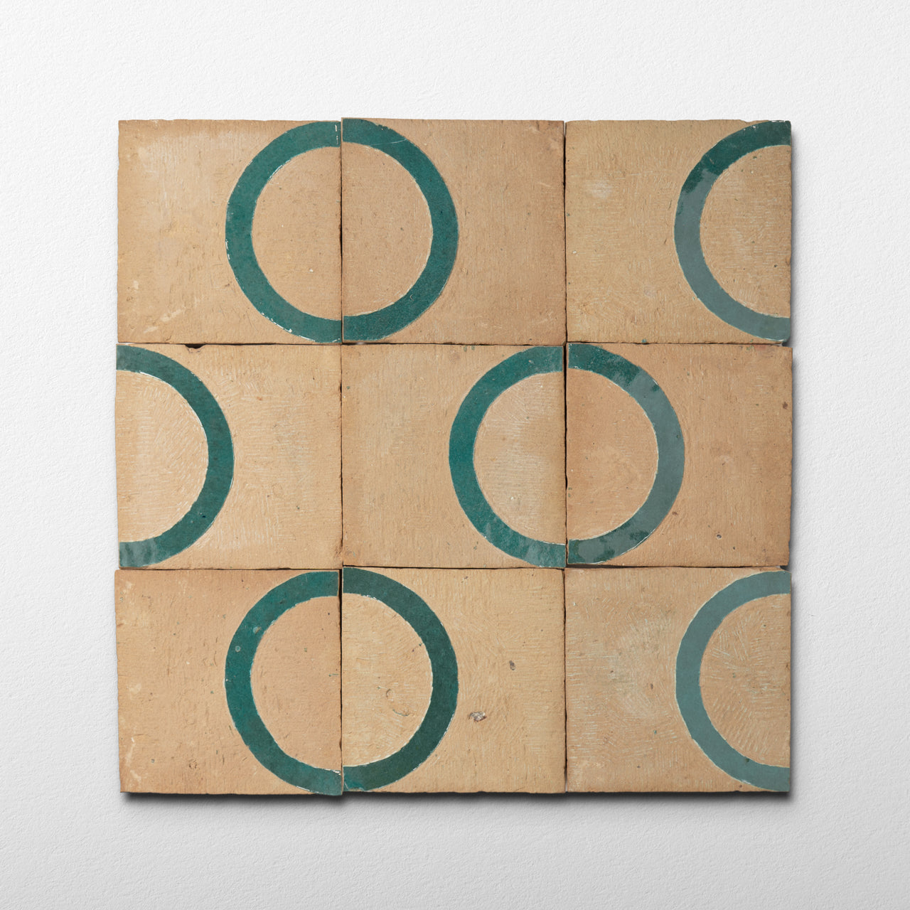 Baroque Bubbles 4x4 Mallorca Green Zellige Tile – Tiles of Lucca