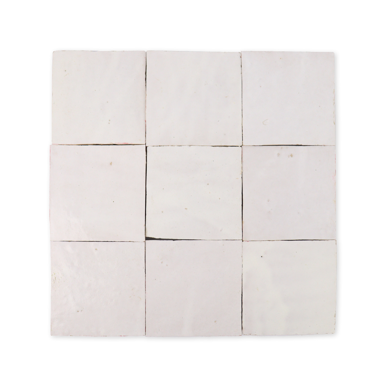 Handmade Moroccan Zellige 4x4 Pearl White Terracotta Tile – Tiles of Lucca