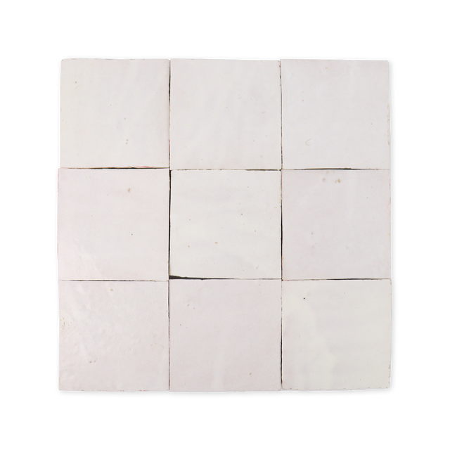 Handmade Moroccan Zellige 4x4 Pearl White Terracotta Tile – Tiles of Lucca