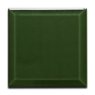 6x6 Block Jade Green Bevelled Ceramic tile – Tiles of Lucca